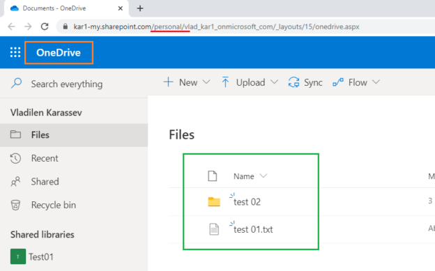 OneDrive vs OneDrive vs Personal Site - Vlad's SharePoint blog