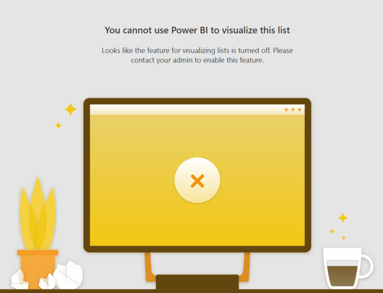 You cannot use Power BI to visualize this list issue - Vlad's ...