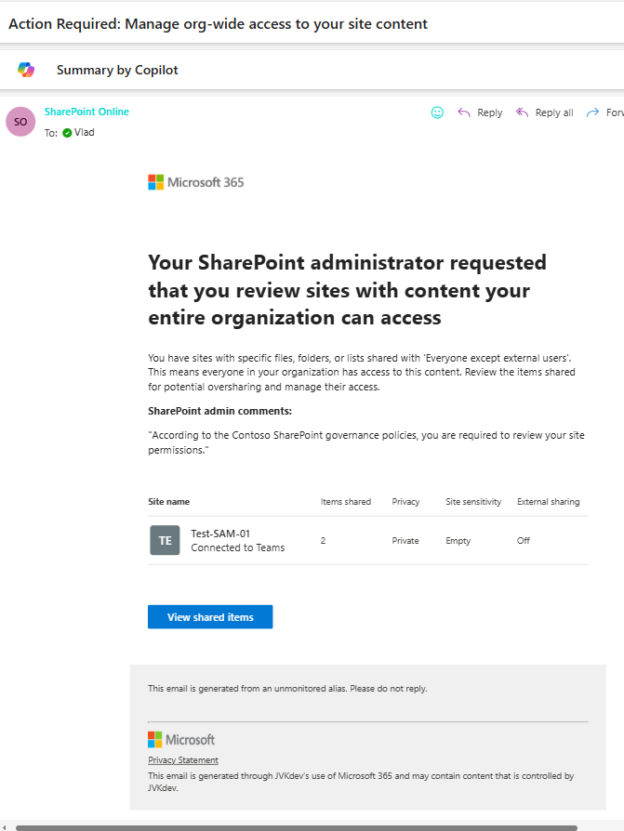 Content Shared with Everyone: Access Review - Vlad's SharePoint blog
