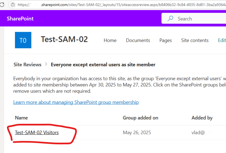Content Shared with Everyone: Access Review - Vlad's SharePoint blog